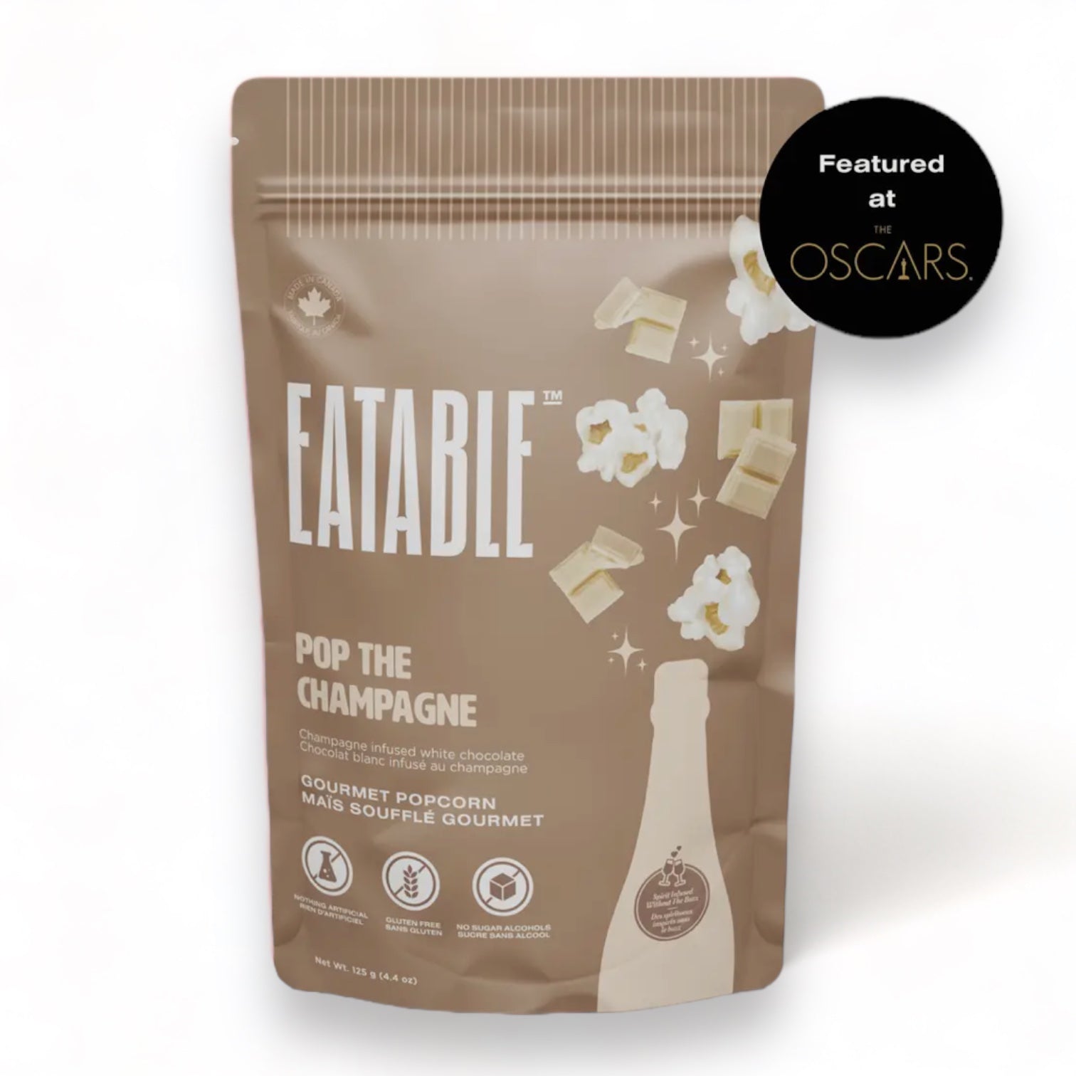 EATABLE POPCORN- POP THE CHAMPAGNE – Market Candle Company
