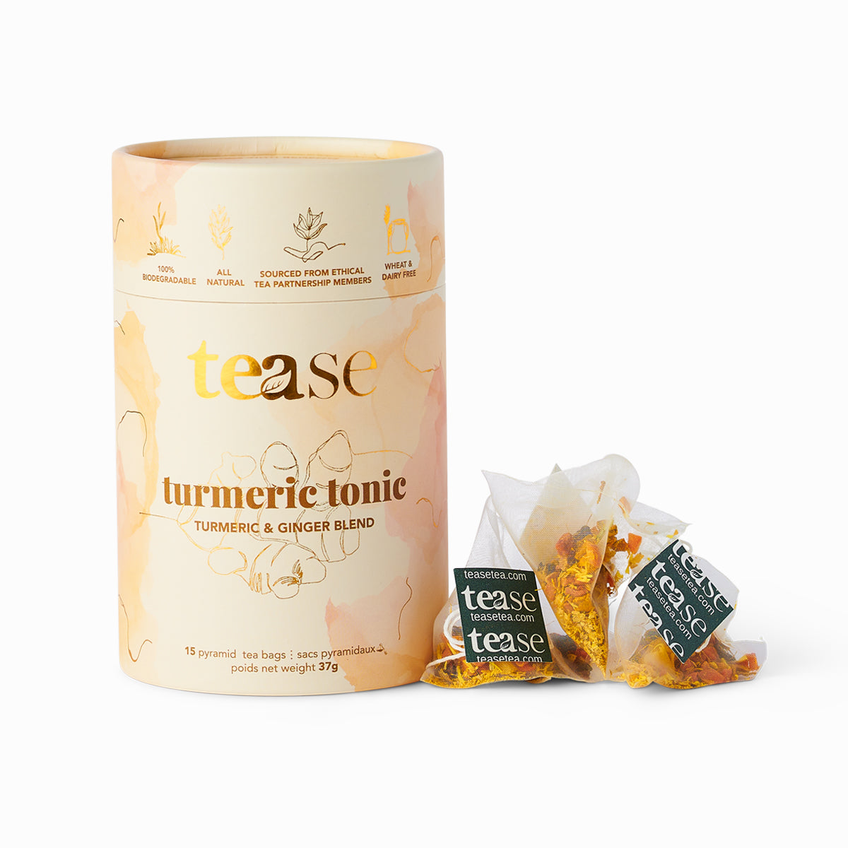 TURMERIC TONIC - TEASE TEA – Market Candle Company